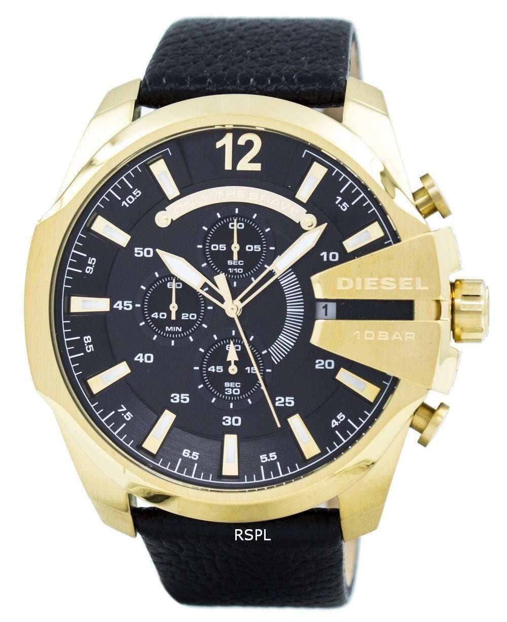 Diesel Mega Chief Chronograph Quartz DZ4344 Men's Watch - Zetamarket