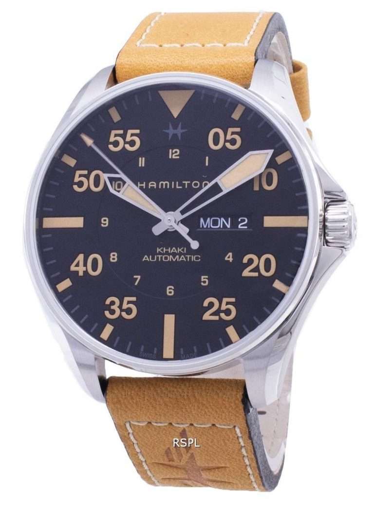 Hamilton Khaki Pilot H64725531 Automatic Analog Men's Watch - Zetamarket