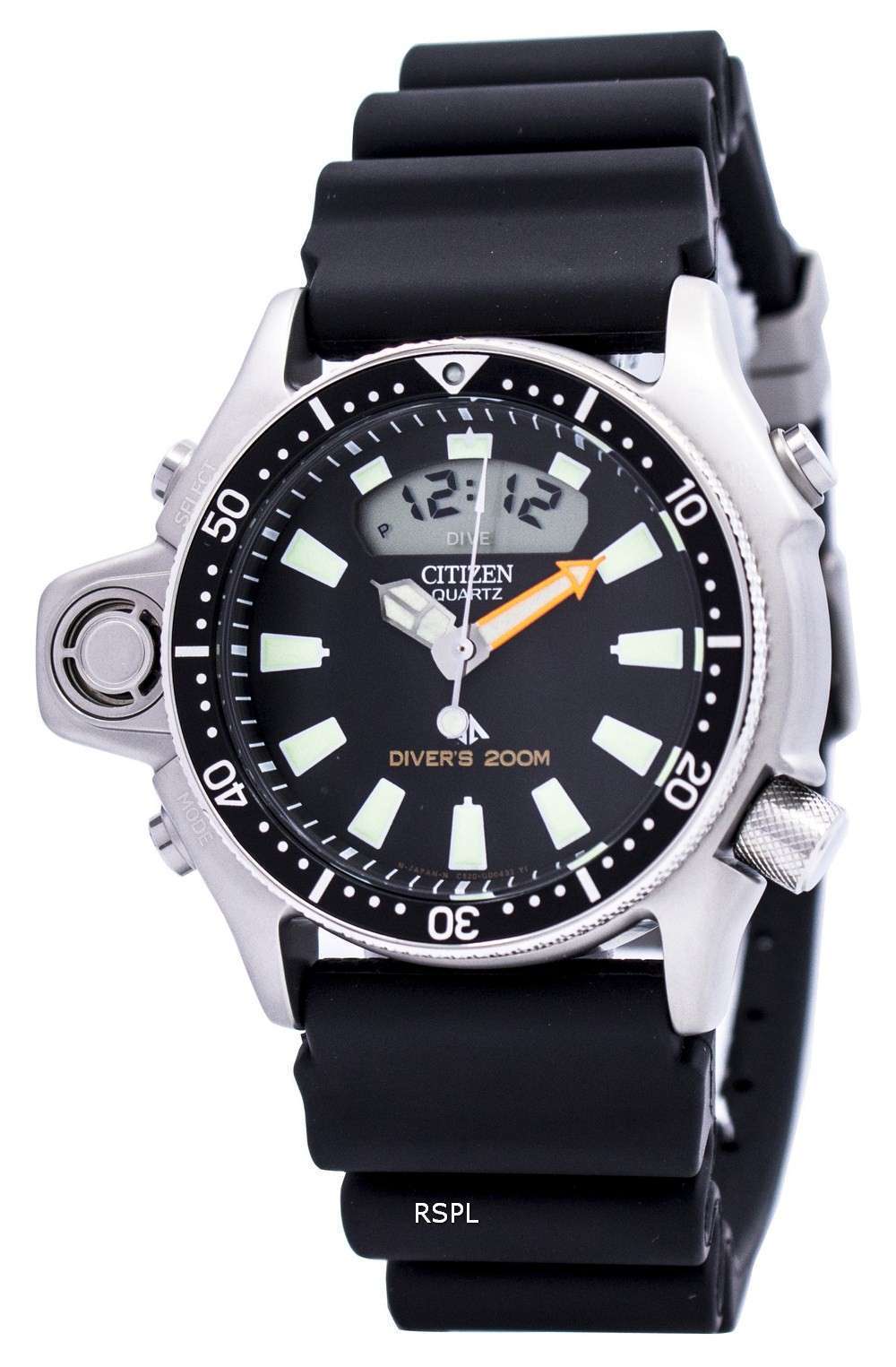 Citizen Aqualand Diver Promaster JP2000-08E JP2000 Depth Meter Men's ...