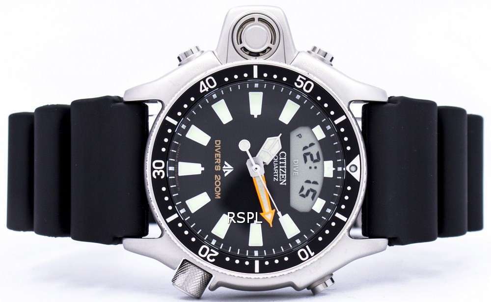 Citizen Aqualand Diver Promaster JP2000-08E JP2000 Depth Meter Men's Watch - Zetamarket