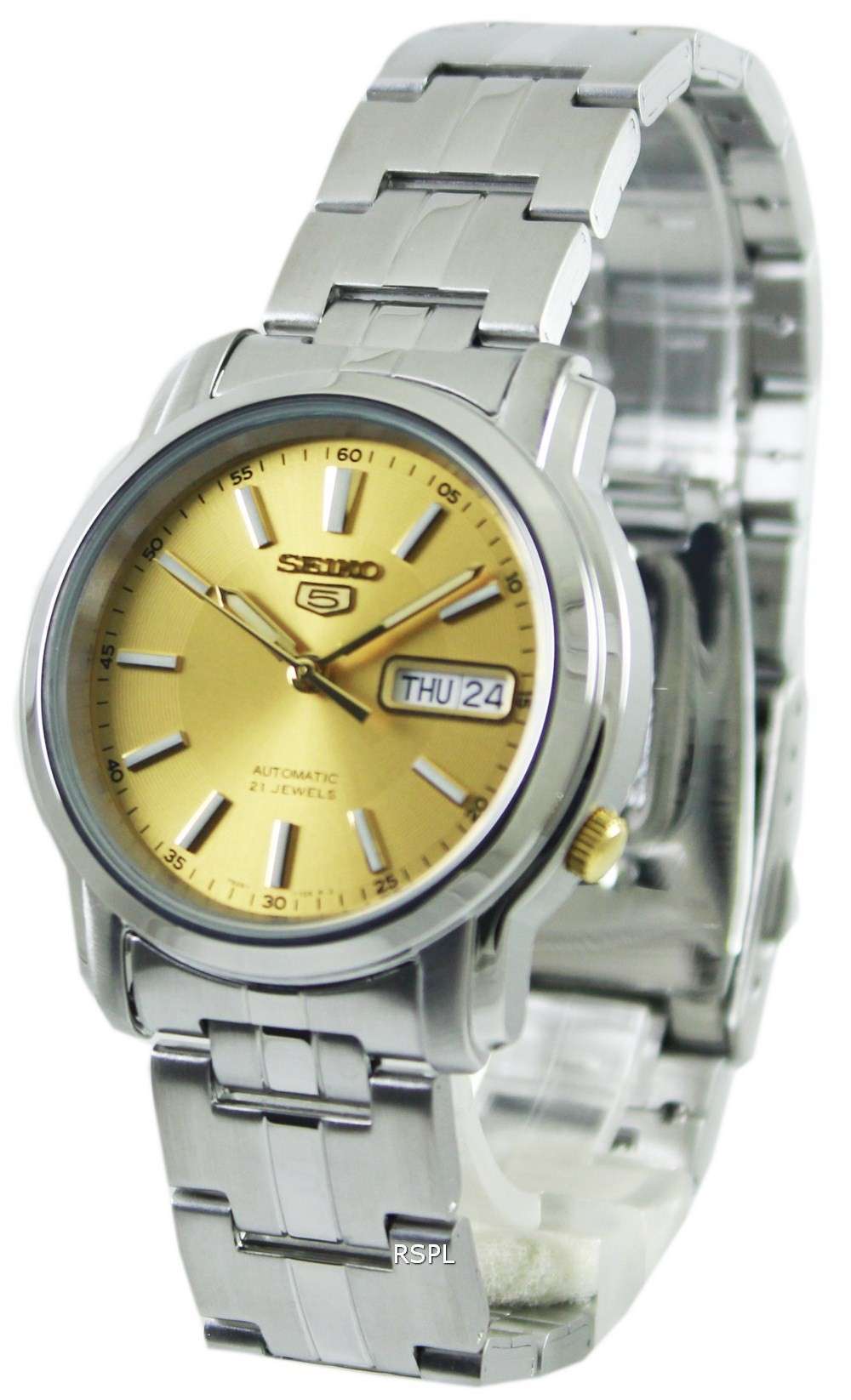 Seiko 5 Automatic 21 Jewels SNKL81K1 SNKL81K Mens Watch - Zetamarket