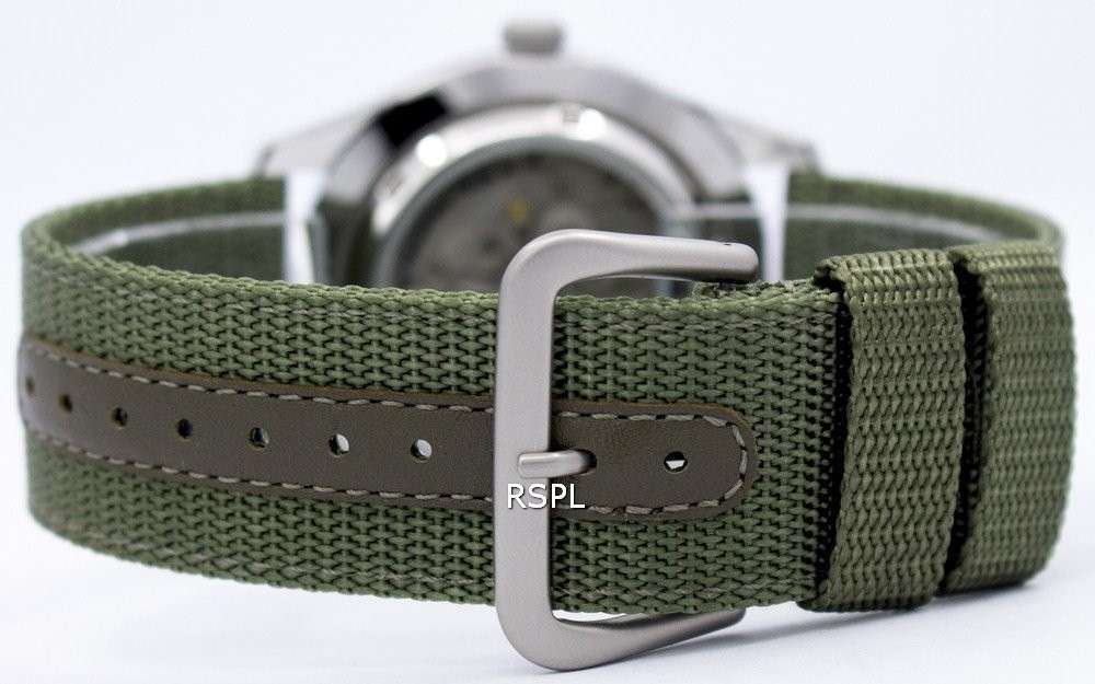 Seiko 5 Military Automatic Sports SNZG09K1 SNZG09 SNZG09K Mens Watch ...