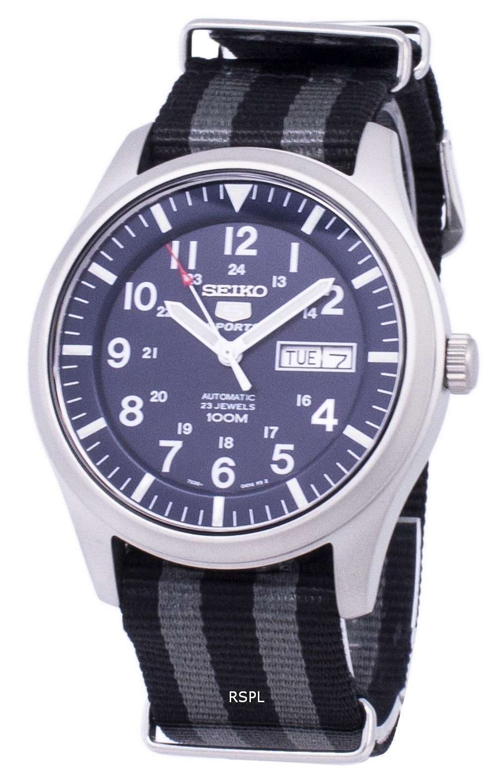 Seiko 5 Sports Automatic Nato Strap SNZG11K1-NATO1 Men's Watch - Zetamarket