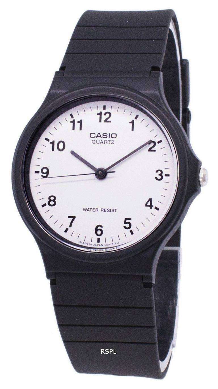 Casio Classic Analog Quartz White Dial MQ-24-7BLDF MQ-24-7BL Men's Watch - Zetamarket