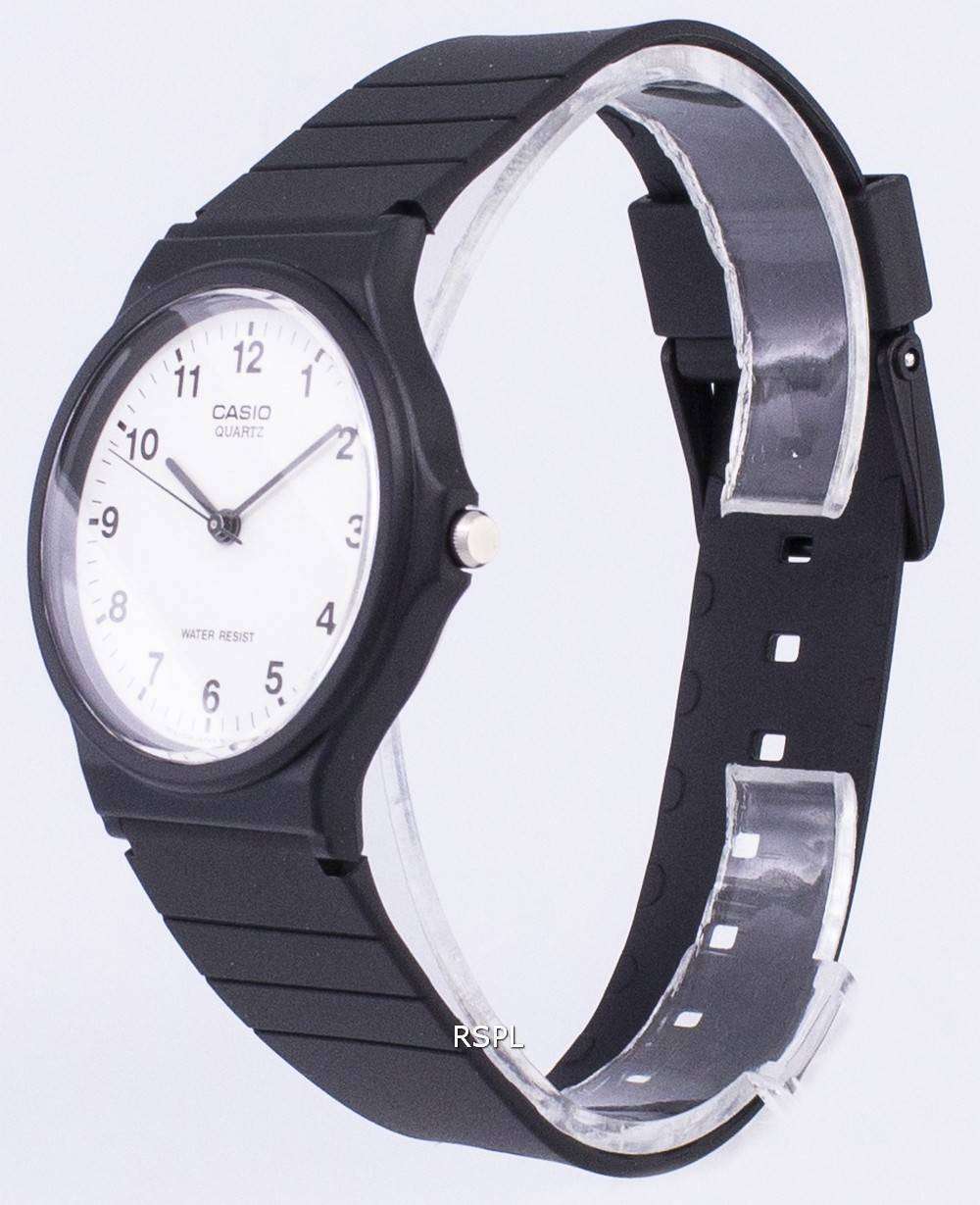 Casio Classic Analog Quartz White Dial MQ-24-7BLDF MQ-24-7BL Men's Watch - Zetamarket