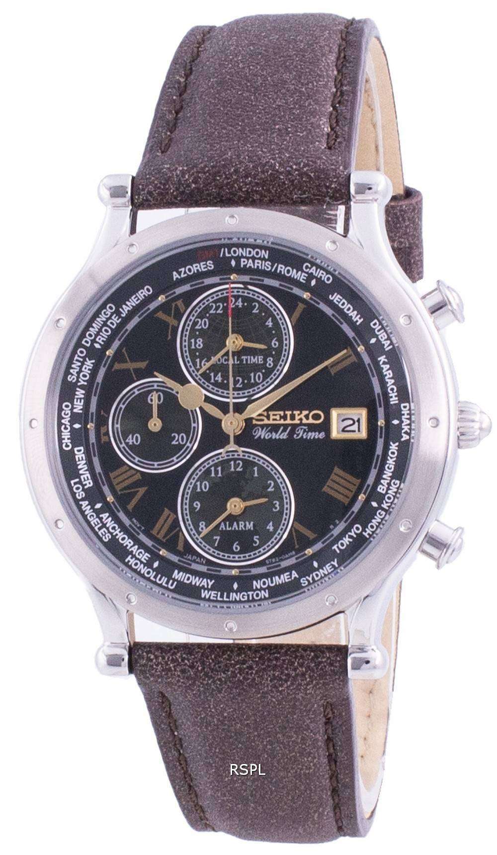 Seiko 30th Anniversary Age Of Discovery World Time SPL057P SPL057P1 ...