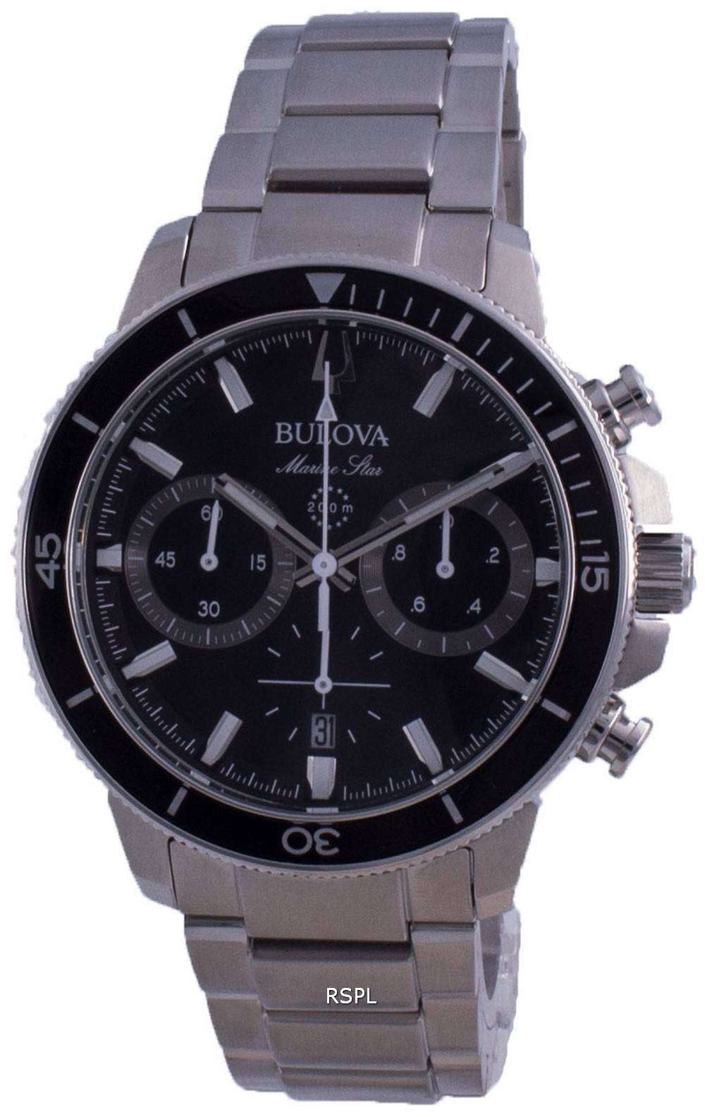 Bulova Marine Star Quartz Divers 96B272 200M Mens Watch - Zetamarket