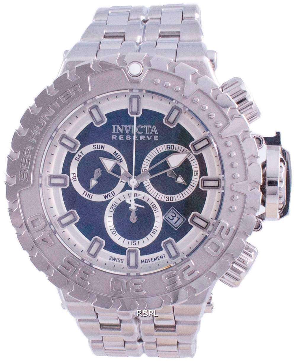 Invicta Sea Hunter Chronograph Quartz Diver's 34590 500M Men's Watch ...