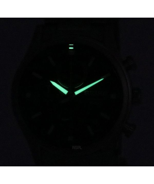 Seiko Conceptual Chronograph Black Dial Quartz SSB419P1 100M Men's ...