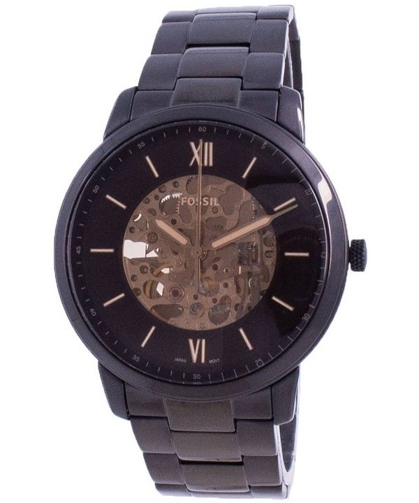 Refurbished Fossil Neutra Automatic Skeleton Dial ME3183 Men's Watch ...